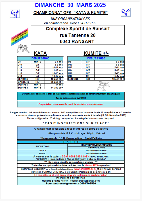 FFKAMA - Fédération Francophone de Karaté - Accueil FFKAMA